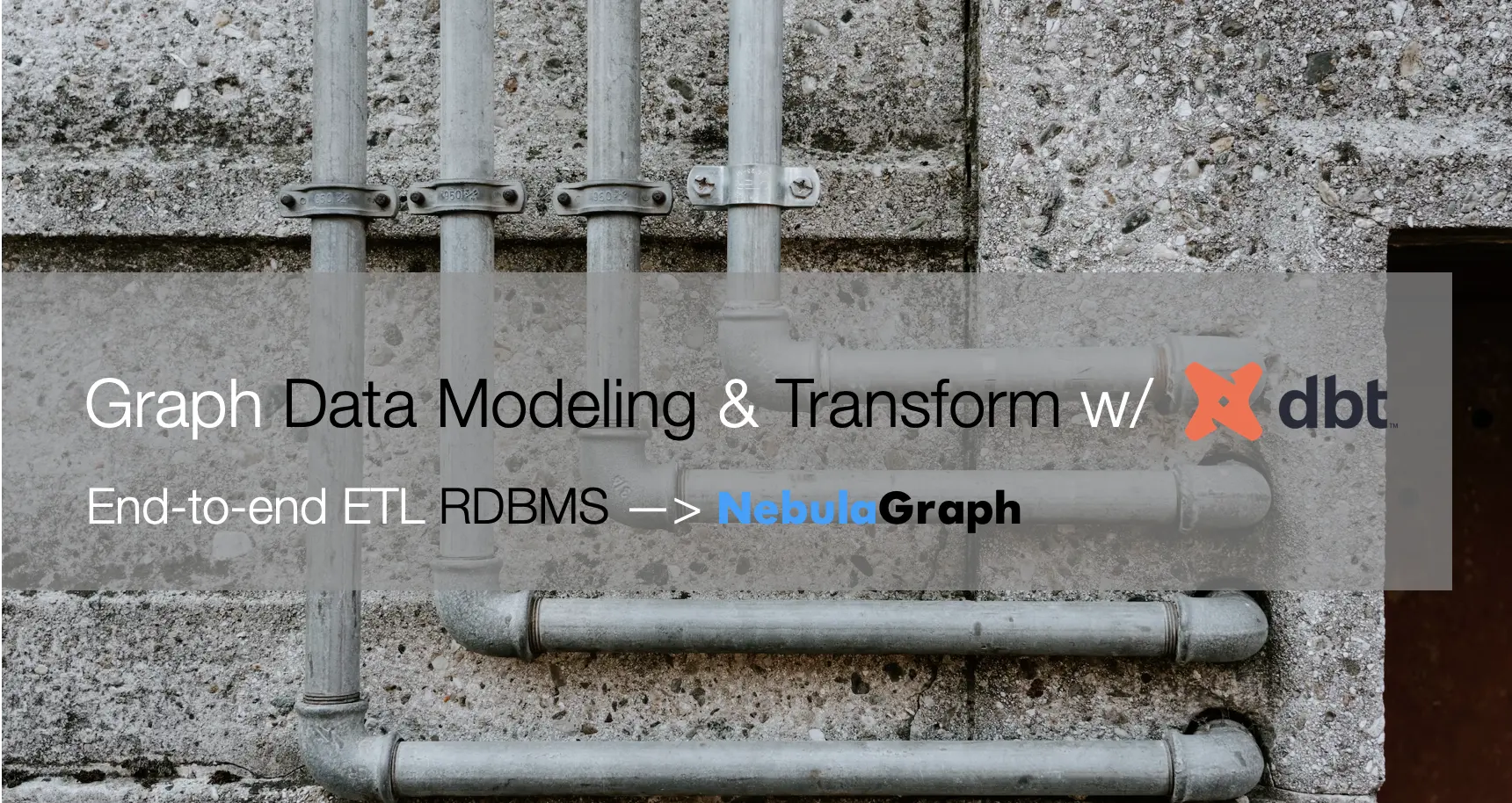 Graph Data Modeling and ETL with dbt in NebulaGraph Database Graph Data Modeling and ETL with dbt in NebulaGraph Database